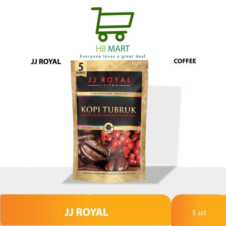 JJ ROYAL COFFEE KOPI TUBRUK 5'S X 5.5GR | Lazada Indonesia