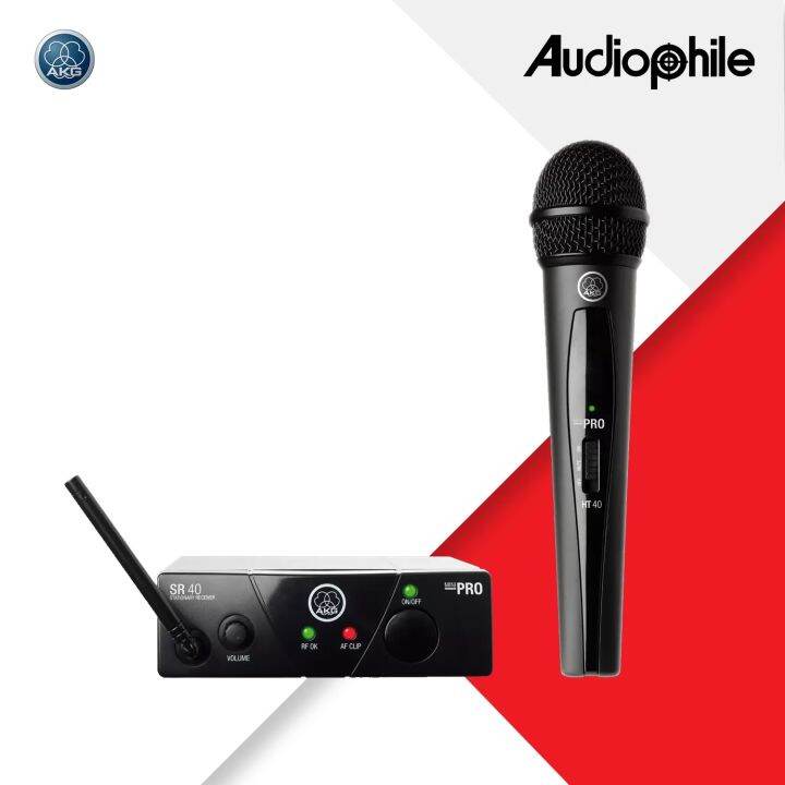 AKG WMS40 MINI VOCAL SET WIRELESS HANDHELD MICROPHONE | Lazada PH