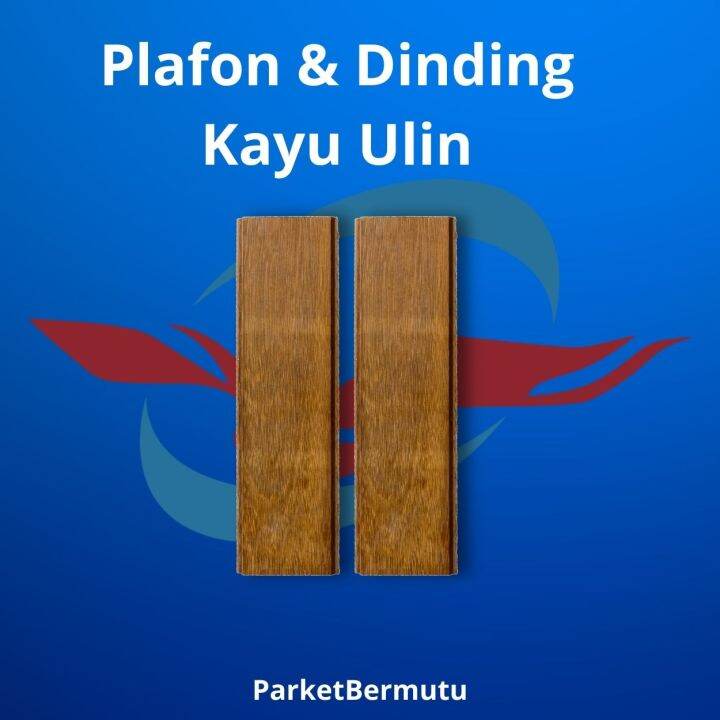 plafon kayu ulin/lambersering/lumberceiling/dinding kayu minimalis ...