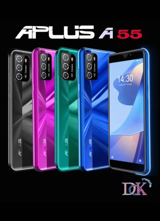 Aplus A55 Android จอ6.0นิ้ว 4G (3GB RAM /32GB ROM) Dual SIM,3500MAh ...