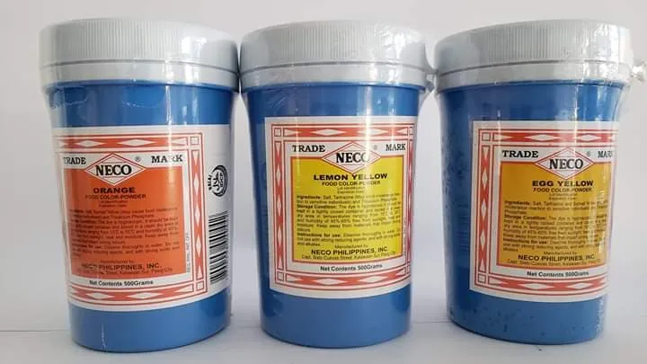 NECO Food Color Powder 500g (Egg Yellow) | Lazada PH