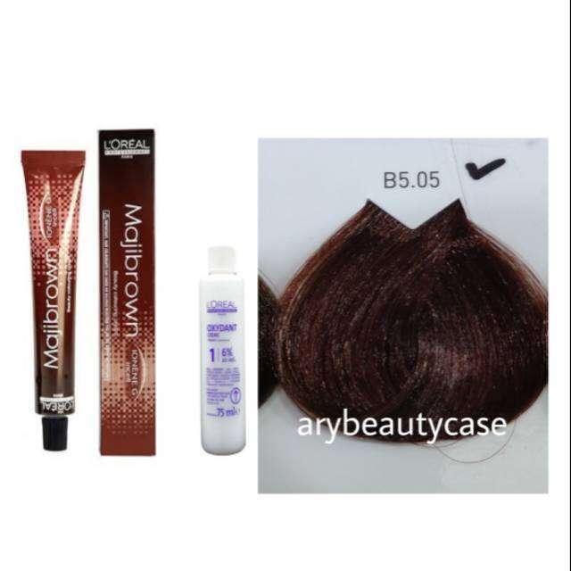 L'oreal loreal majibrown pewarna rambut B5.05 | Lazada Indonesia