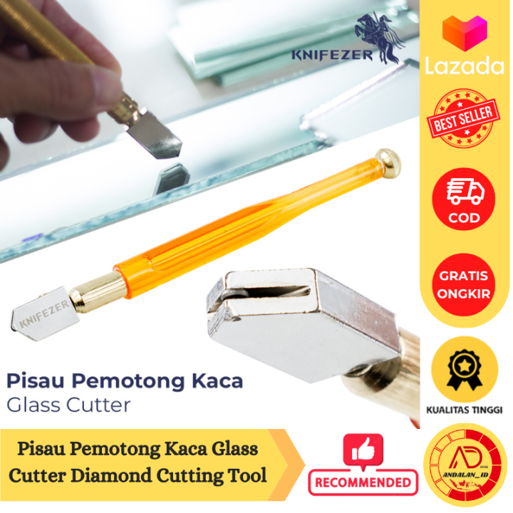 Alat Pemotong Kaca Glass Cutter Diamond Cutting Tool Peralatan ...
