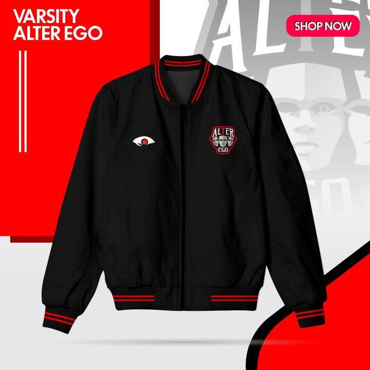 JAKET BOMBER ESPORT GAMING ALTER EGO, RRQ, EVOS DAN ONIC | Lazada Indonesia