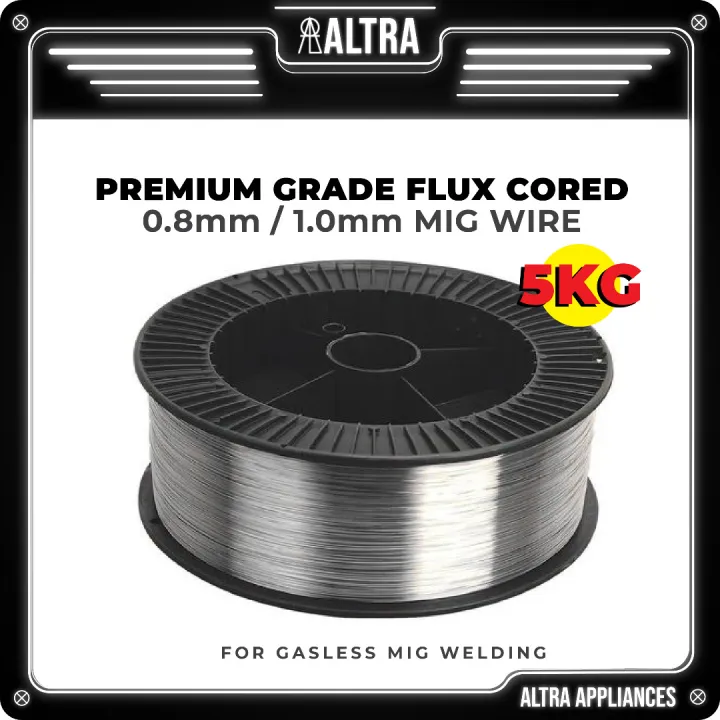 5kg 0.8mm / 1.0mm Powerweld Gasless MIG Wire / Flux Cored Gasless Mig Welding Wire | Lazada
