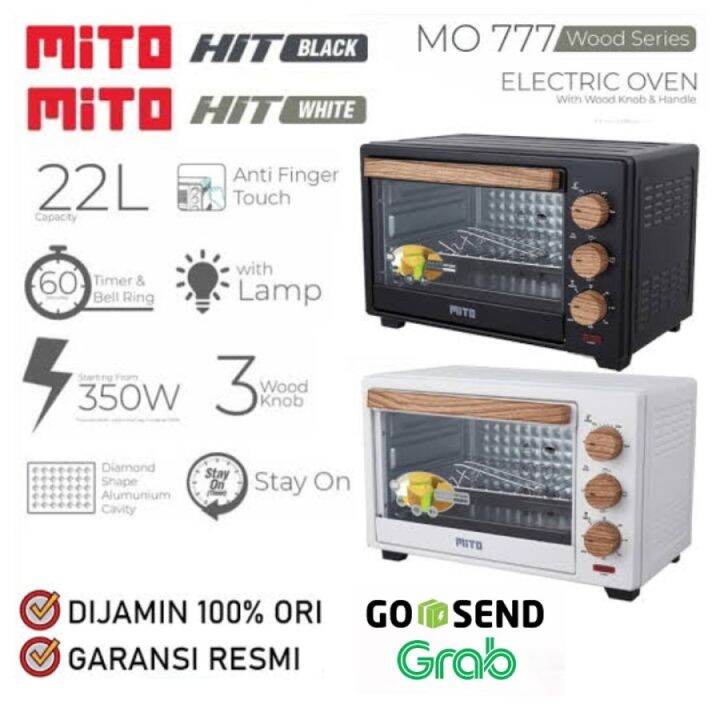 Mito NEW Hit MO 777 WOOD SERIES Electric Oven Mito MO777 Oven Listrik ...