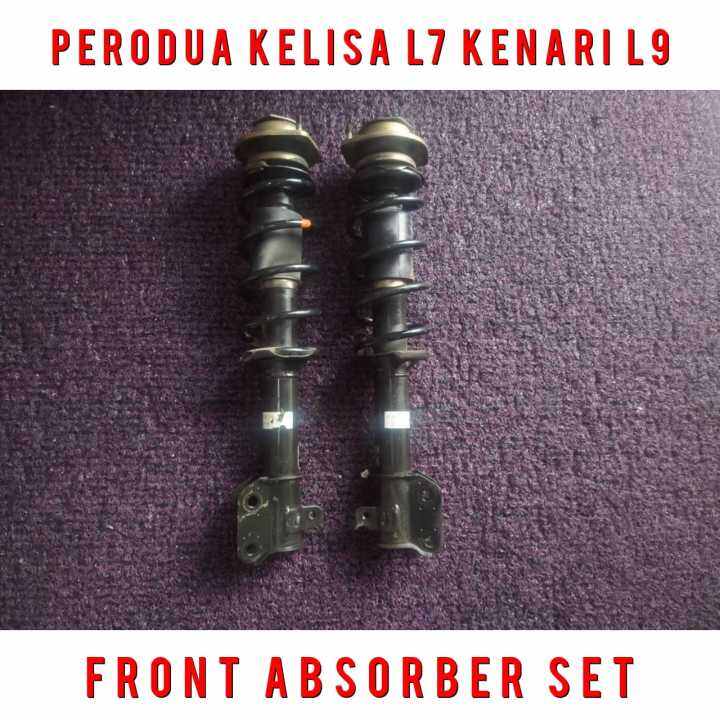 Perodua Kelisa L7 Kenari L9 Front Absorber With Coil Spring Set / Shock ...