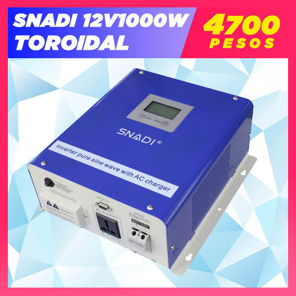 Solar Inverter Snadi Solar Inverter Toroidal Wall Mounted 12V1000W Snat ...