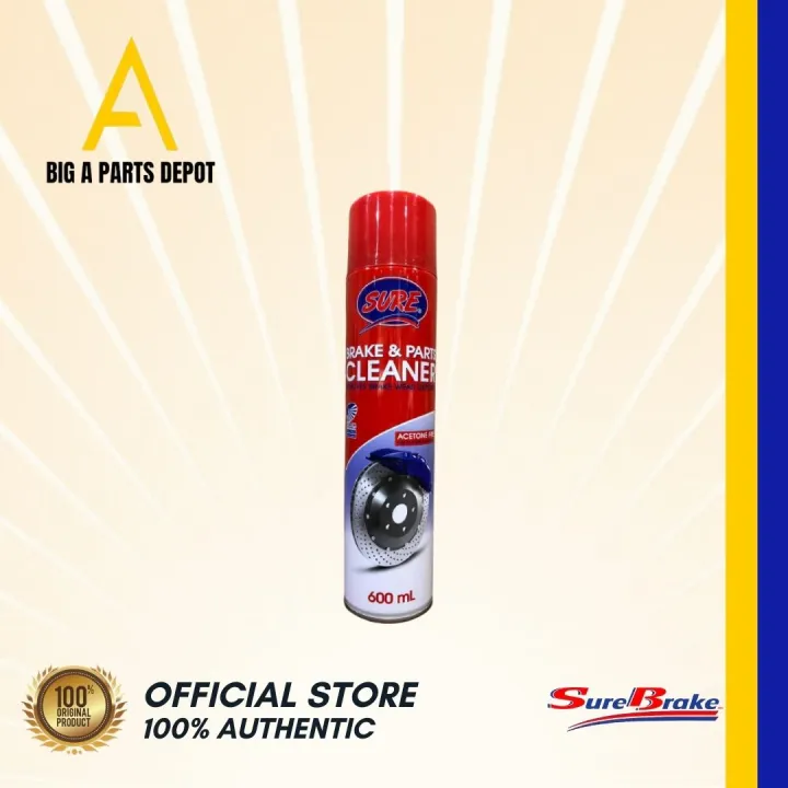 SURE Brake and Parts Cleaner 600ml | Lazada PH