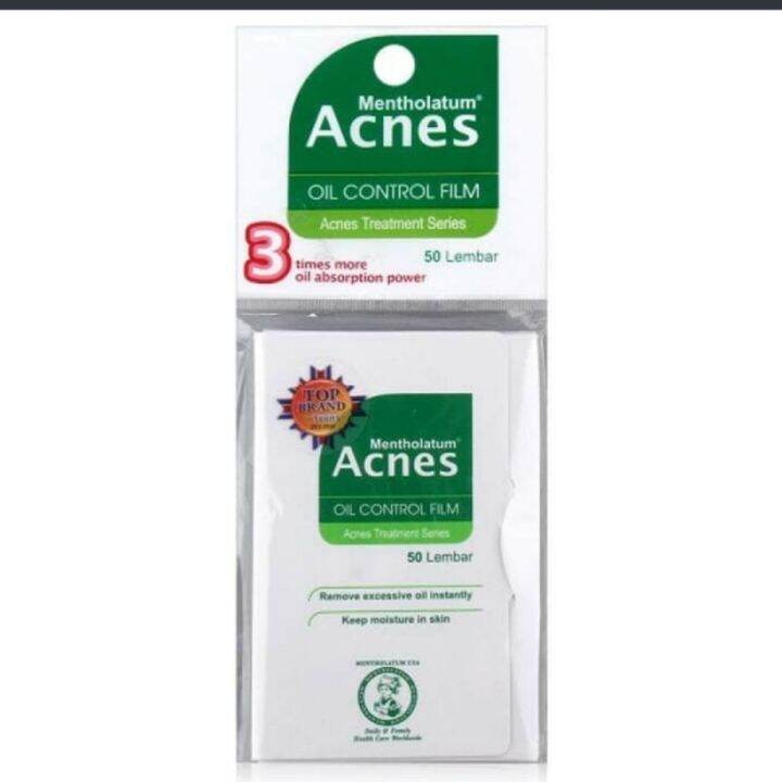Acnes Oil Control Film isi 50 Sheet | Lazada Indonesia