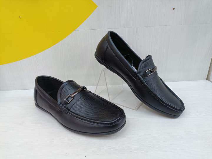 BATA-Sepatu Pantofel Pria Produk Bata Original Model Tanpa Tali Ringan ...