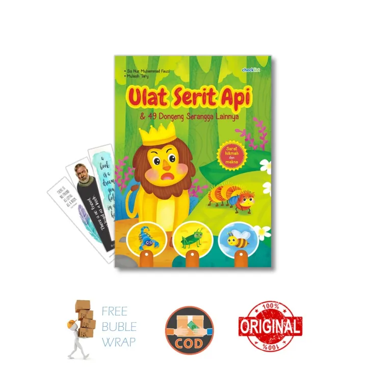 BUKU ULAT SERIT API & 49 DONGENG SERANGGA LAINNYA (CHECKLIST) | Lazada ...