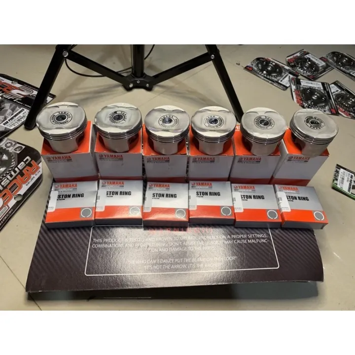 r15 v3 piston kit hi comp piston for stock bore nmax/aerox 58mm | Lazada PH