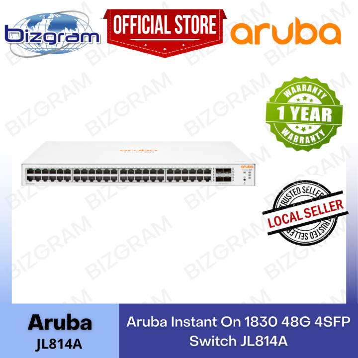 Aruba Instant On 1830 48G 4SFP Switch (JL814A) | Lazada Singapore