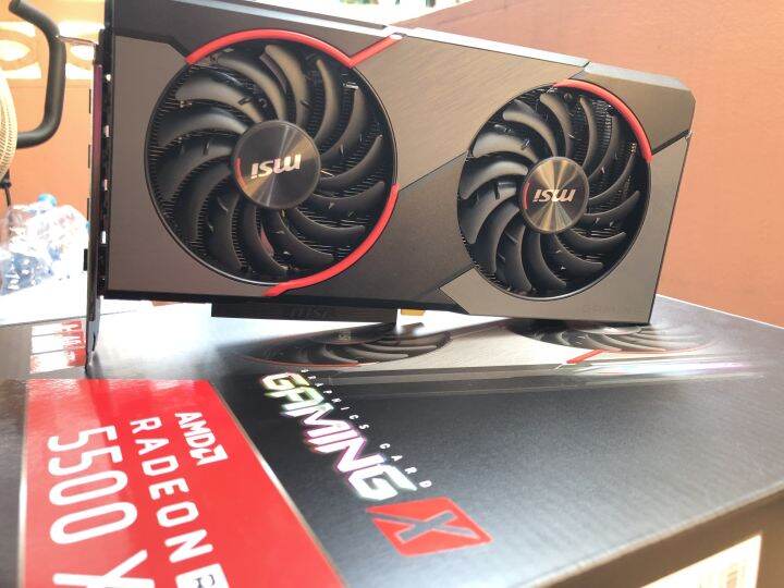 การ์ดจอ RX 5500 XT GAMING X 8G /VGA MSI RADEON RX 5500 XT GAMING X 8G ...