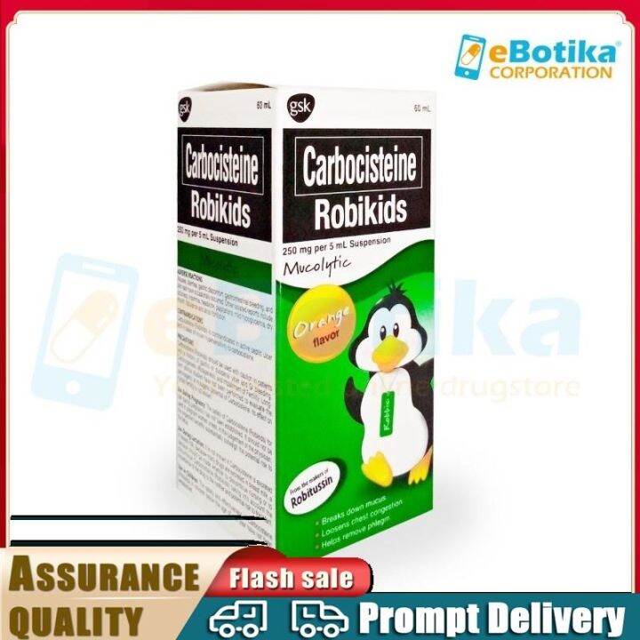Carbocisteine (Robikids) Syrup 60ml | Lazada PH