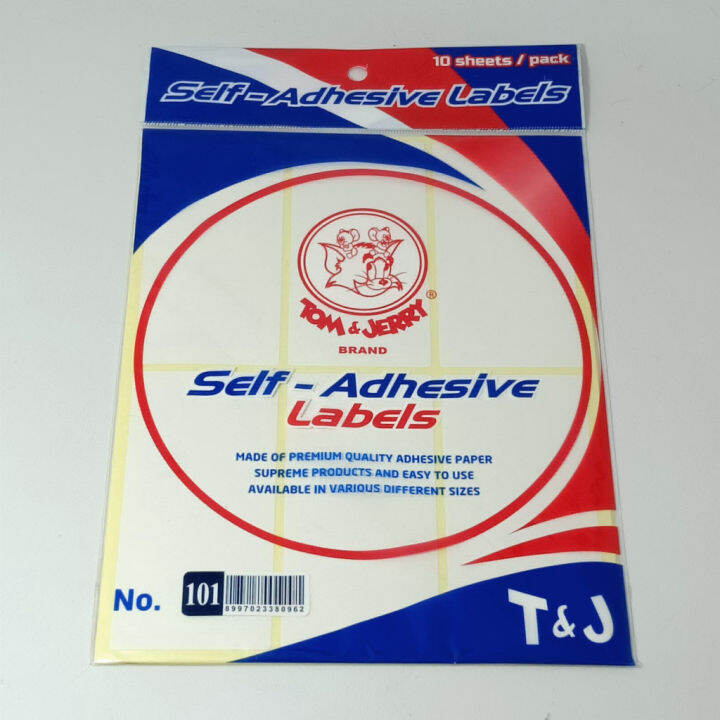 Label Tom And Jerry No. 101 - Label Nama ATK | Lazada Indonesia