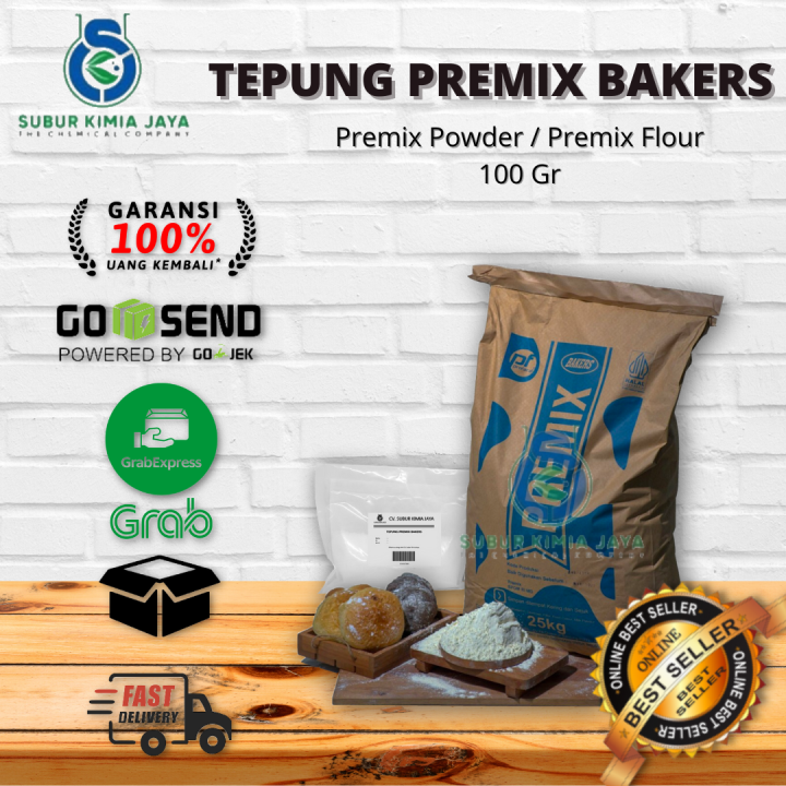 Tepung Premix Bakers 100 Gr / Premix Powder / Premix Flour | Lazada ...