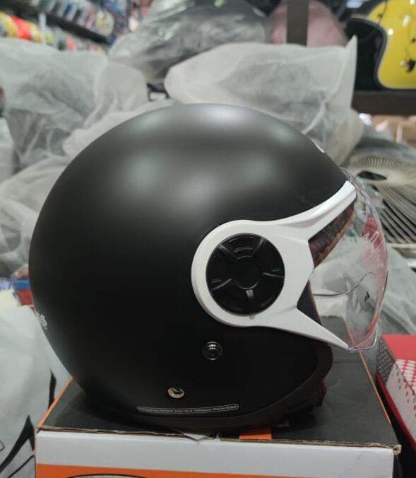 CARGLOSS HIJAB SOLID BLACK DOFF NEW EDITION ORIGINAL HELMET | Lazada ...