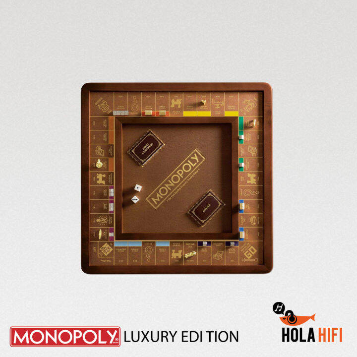 Monopoly Luxury Edition Board Game - เกมส์เศรษฐีระดับพรีเมี่ยม | Lazada ...