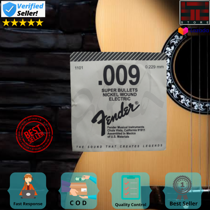 Senar Gitar Fender Satuan Ukuran 009 | Lazada Indonesia