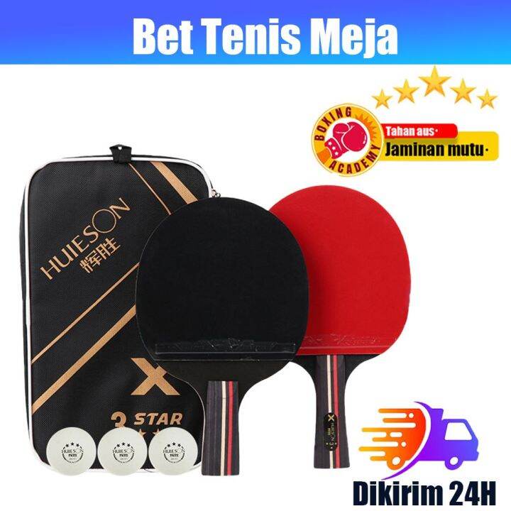 Bat Bet Ping Pong / Isi 2 Bet Tenis Meja Set / Bola Tennis / Ping pong / Tennis Meja / Bat Ping ...