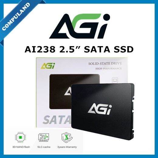 AGI 2.5" SATA Solid State Drive (SSD) 256GB/512GB/1TB/2TB 3 Years ...