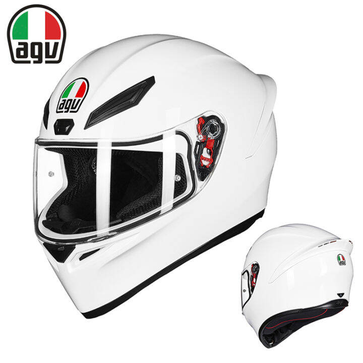 AGV helmet K1 motorcycle racing helmet locomotive full-coverage anti-fog helmet K3 for men and ...