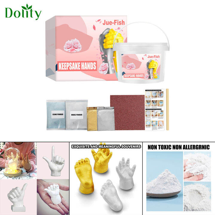 Dolity Adult Holding Hands Casting Kit for Memories Keepsake ...