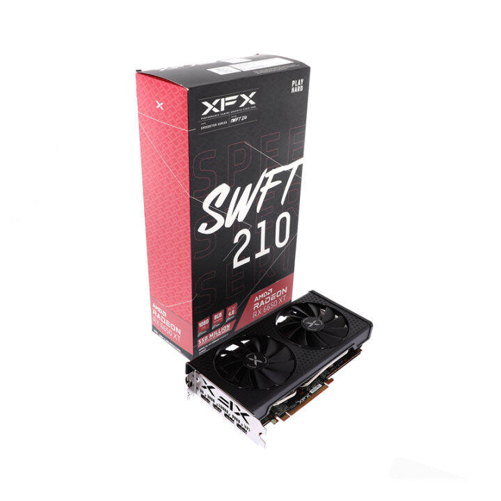 VGA XFX RADEON RX 6650XT SWFT210 - 8GB GDDR6 [RX-665X8DFDY] | Lazada.co.th