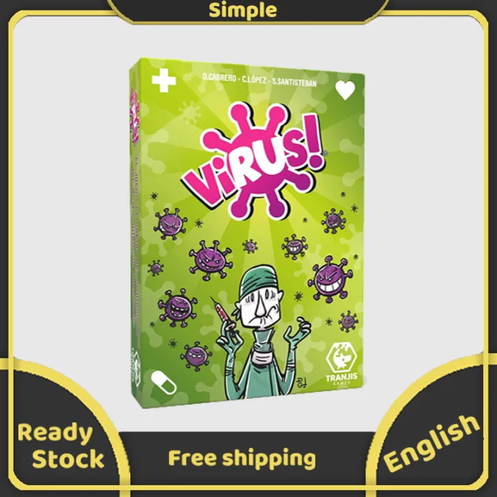 Virus Card Game The Contagiously Fun Card Game Expansion Pack Virus 1+2 ...