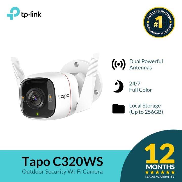 【Small Tools】☼ TP-Link Tapo C320ws Outdoor Security Wi-Fi Camera 2k Qhd ...