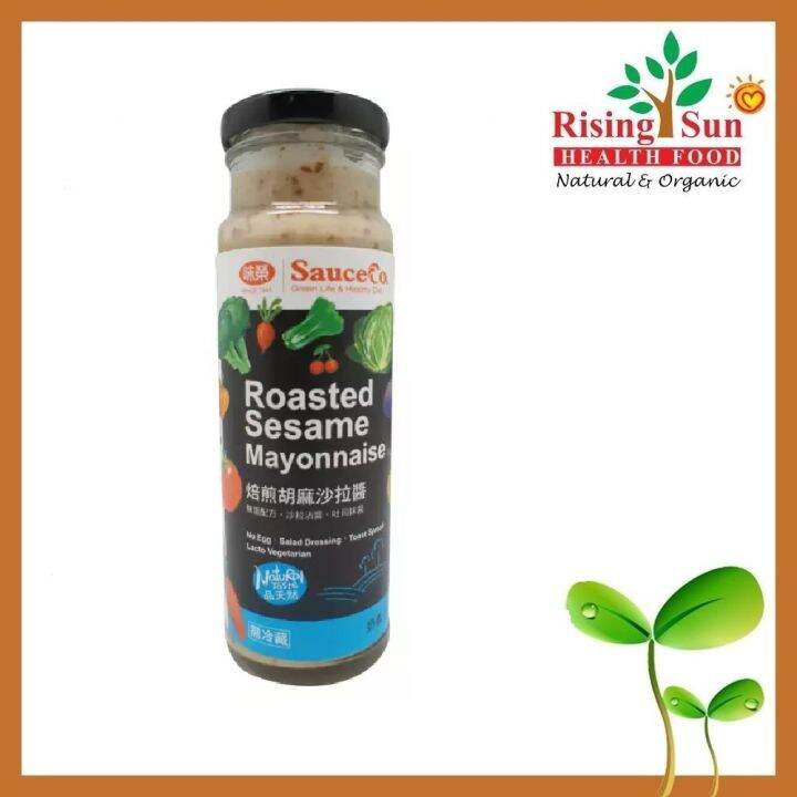 Sauce Co Roasted Sesame Mayonnaise (Lacto Vegetarian) 220g | Lazada