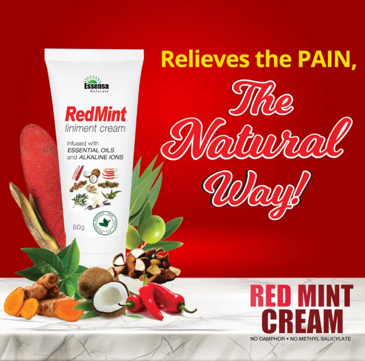Essensa Naturale Red Mint Liniment Cream 50g Set of 2 | Lazada PH