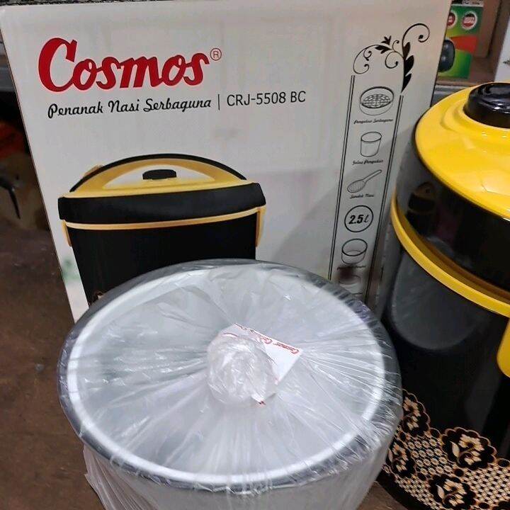 COSMOS Magicom Terbaru 2.5 Liter CRJ-5508BC Rice Cooker Mejikom 3 in 1 ...