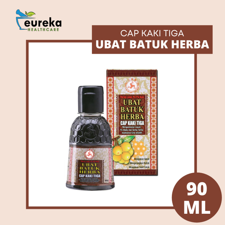 UBAT BATUK HERBA CAP KAKI TIGA 90ML | Lazada