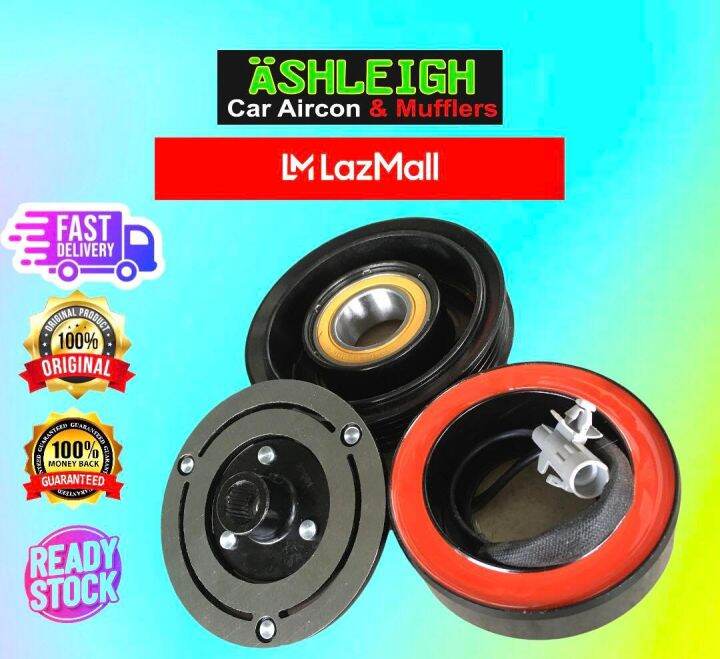 Ashleigh Toyota Avanza 4PK Compressor Pulley Assembly Car Aircon Parts ...