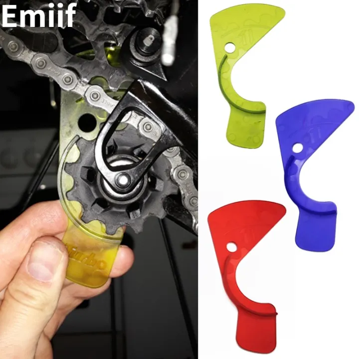 Emiif Bike Chain Clearance Adjustment Gauge Tool Mountain Road Cycling ...