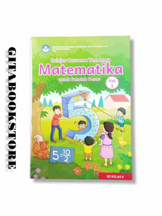 Buku Matematika Kelas 5 SD/MI Volume 1 Kurikulum Merdeka | Lazada Indonesia