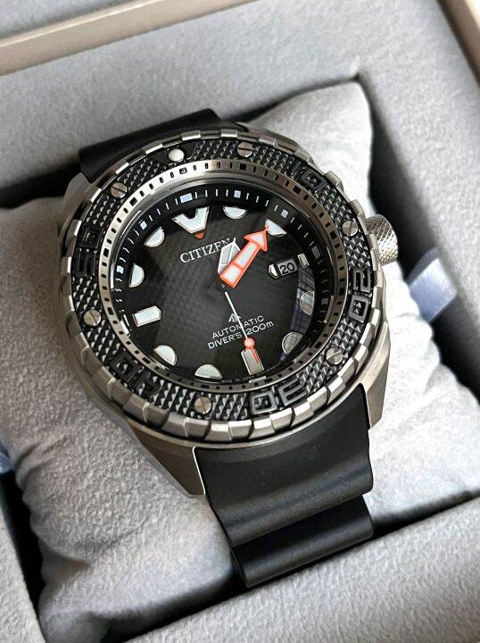 Citizen Promaster Watch NB6004-08E Automatic Super Titanium Orca Whale ...