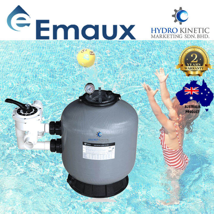 Emaux S1200 Side Mount Sand Filter 48″ 52.8m3/h Complete Set With ...
