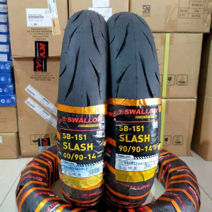 Ban Motor Swallow Slash Soft Compound Ring 14 Tubeles Free Pentil ...