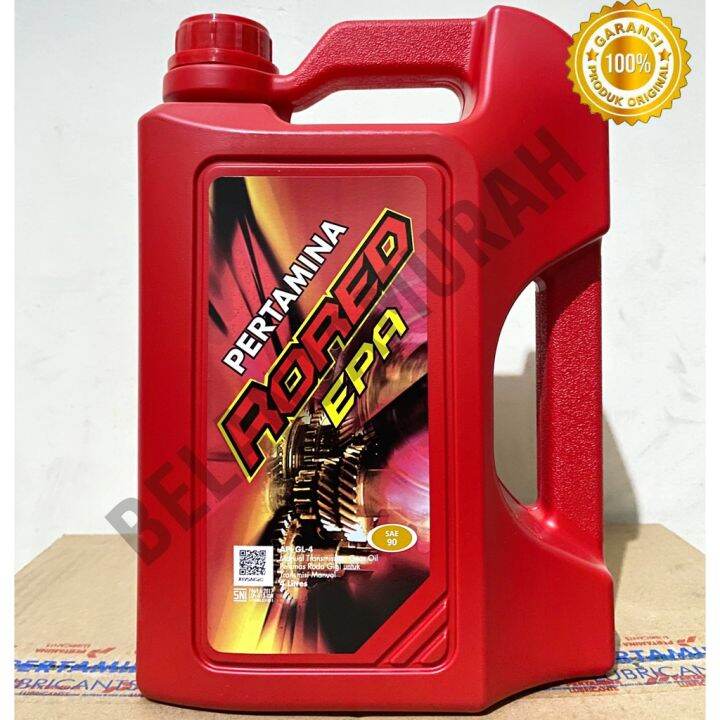 Oli Transmisi / Porsneling / Gardan Pertamina Rored EPA sae 90 4L ...