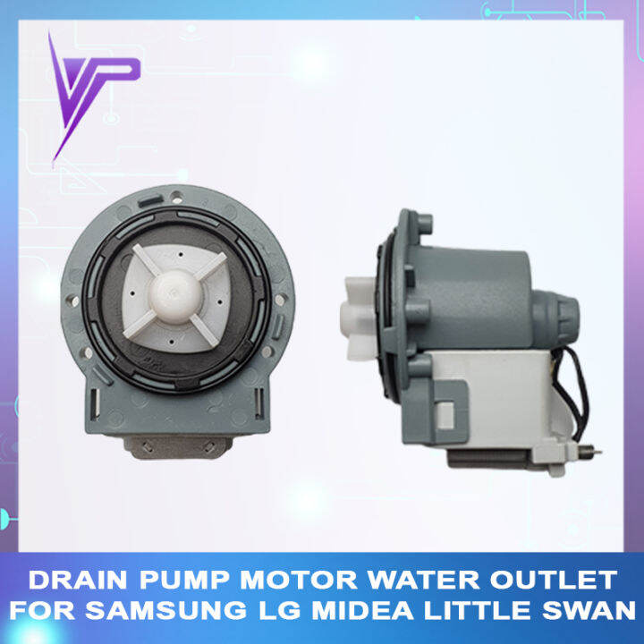 🇵🇭 Drain Pump Motor Water Outlet Motors Washing Machine Parts For ...