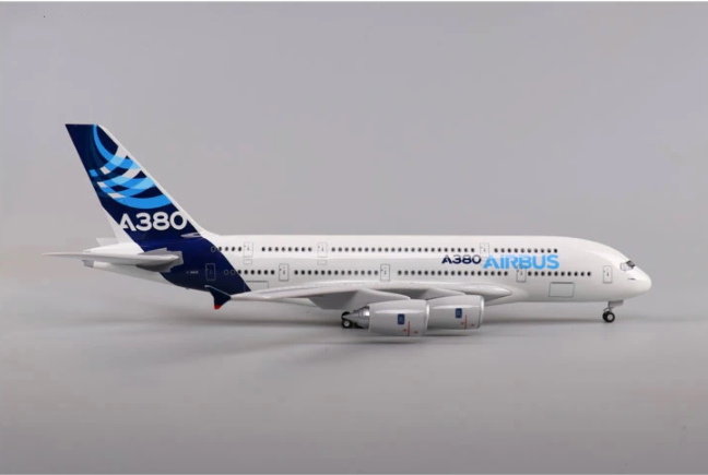 1/160 Scale 47 CM Airplane Airbus 380 A380 Prototype Airline Model W ...