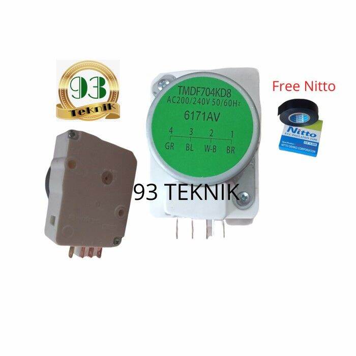 TIMER DEFROST KULKAS 2 pintu Toshiba ori | Lazada Indonesia