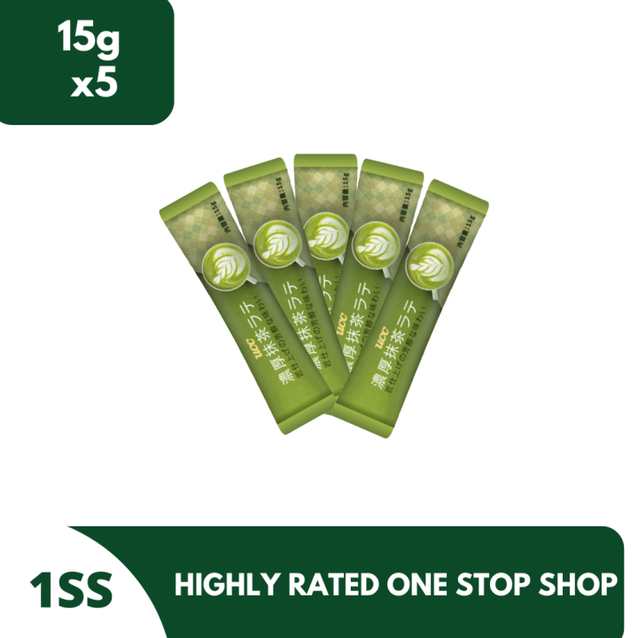 Ucc Matcha Sticks 5pcs | Lazada PH