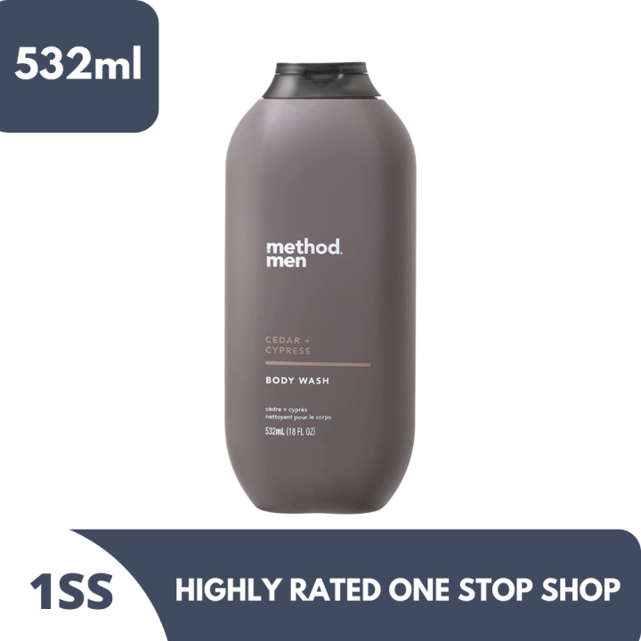 Method Men Cedar + Cypress Body Wash 532ml | Lazada PH