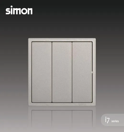 Simon i7 Series 3 Gang 2 Way Switch - Golden Champagne | Lazada