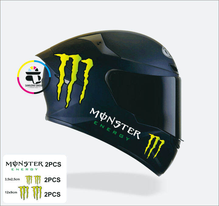 Sticker cutting monster energy variasi helm | Lazada Indonesia
